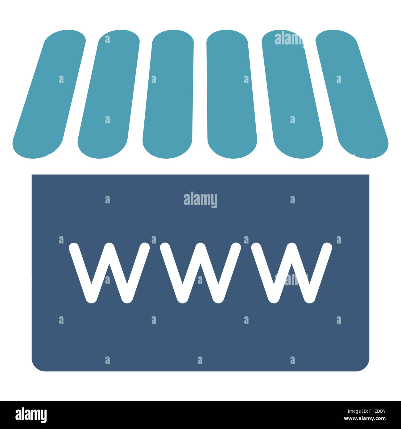 Webstore icon from Business Bicolor Set Stock Photo - Alamy