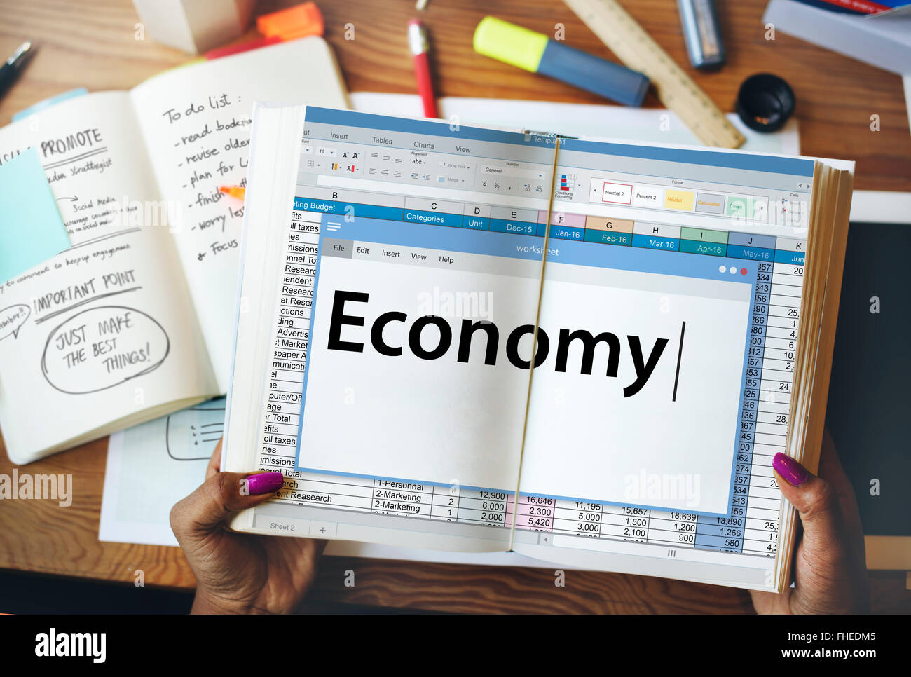 Economy Financial Investment Revenue Banking Concept Stock Photo - Alamy