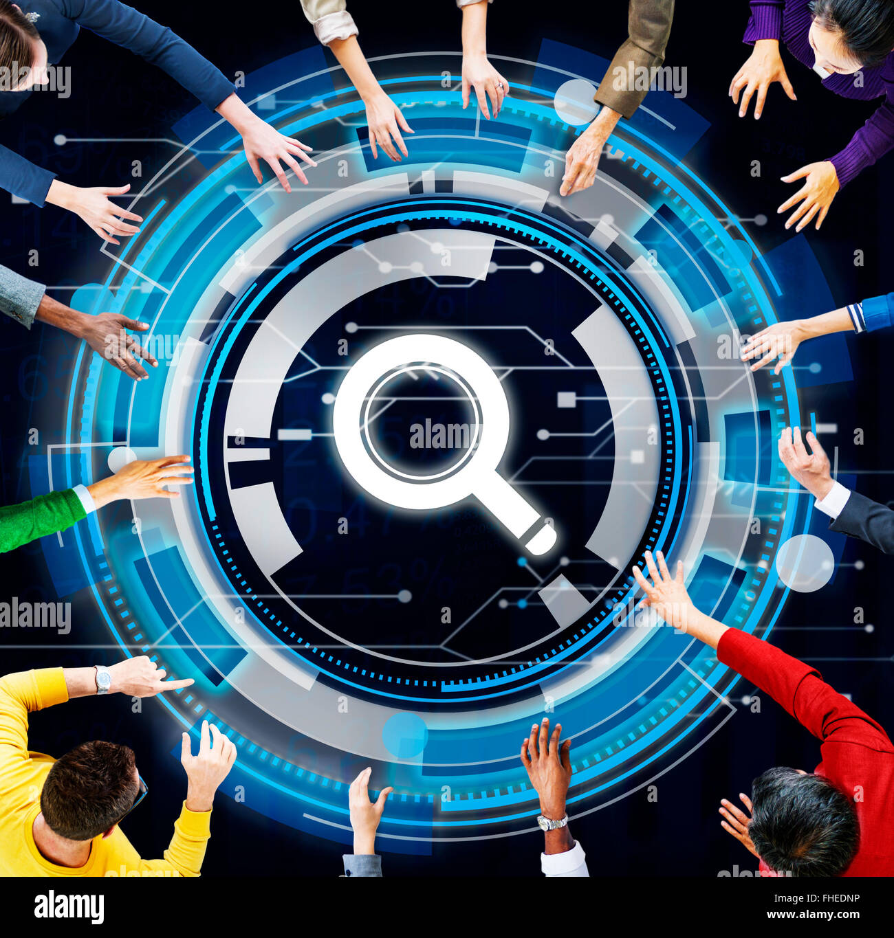 Business Team Meeting Brainstorming Planning Concept Stock Photo - Alamy