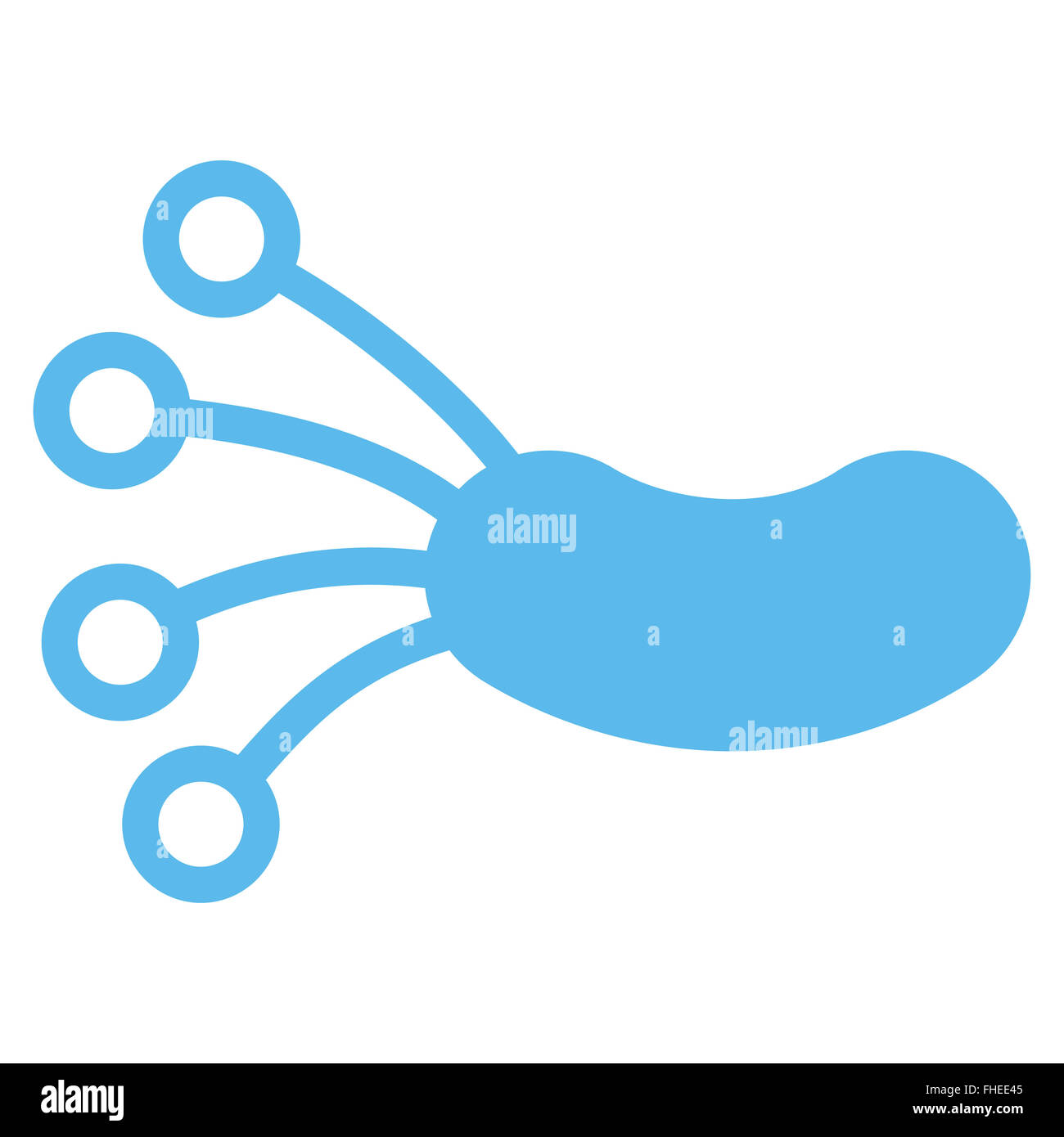 Infection Microbe Icon Stock Photo - Alamy