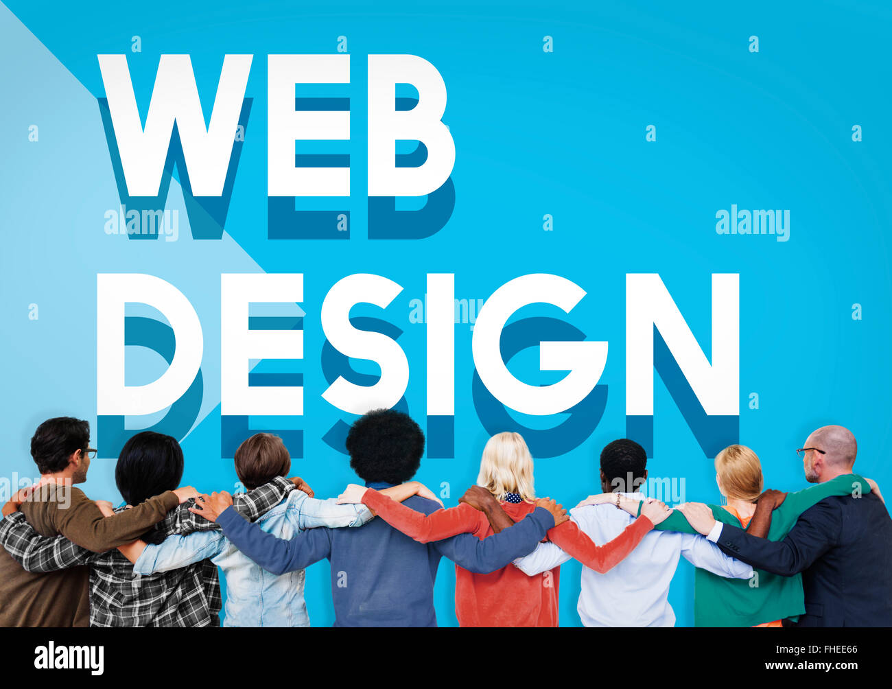 Web Design Website Homepage Ideas Programming Concept Stock Photo - Alamy