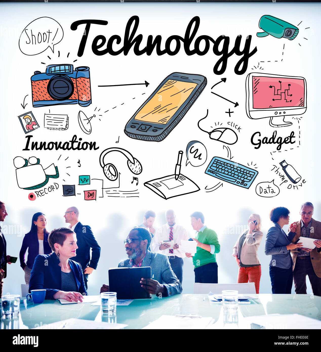 Technology Digital Innovation Internet Science Concept Stock Photo - Alamy