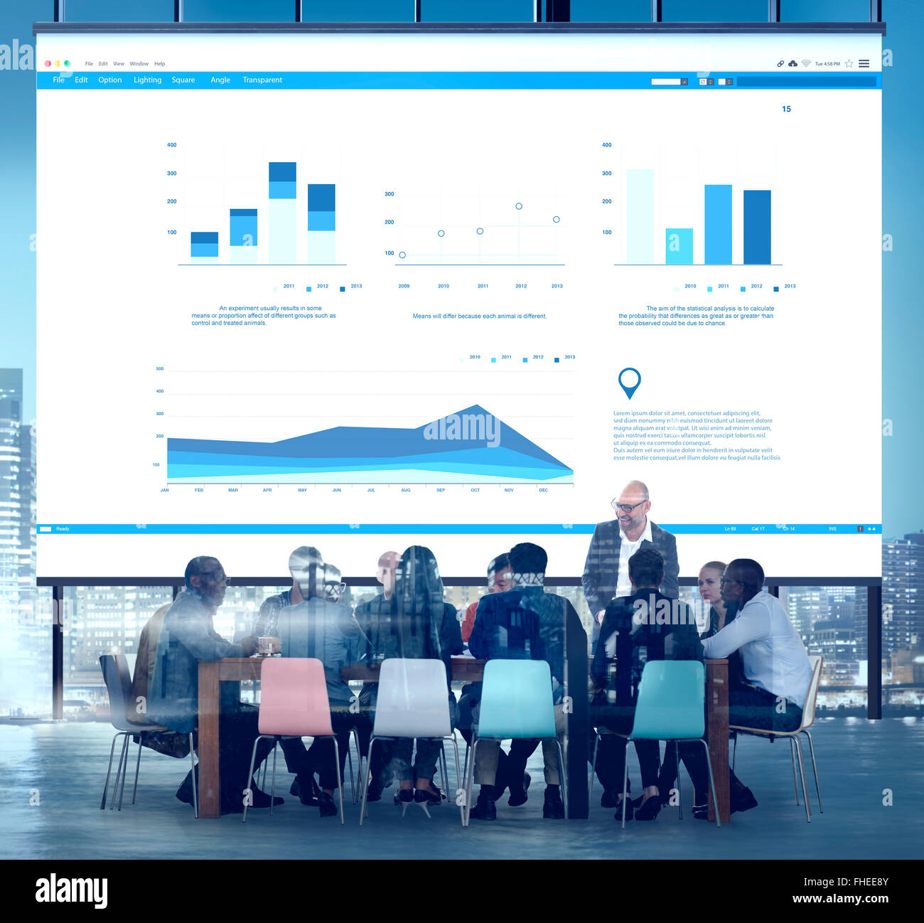 Business Meeting Conference Corporate Collaboration Concept Stock Photo ...