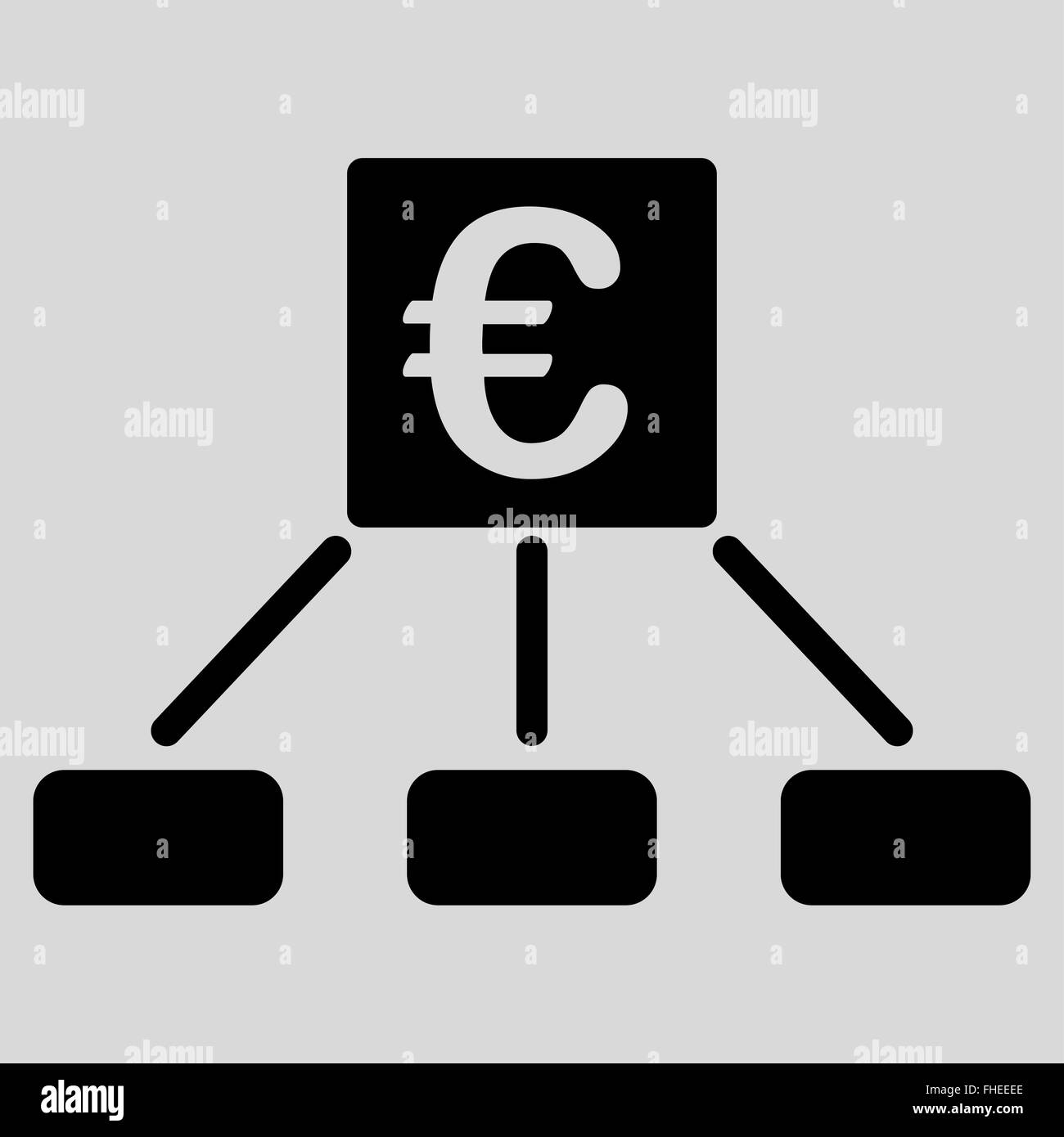 Euro Money Payment Icon Stock Photo - Alamy
