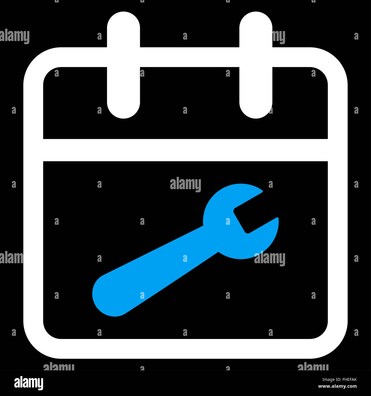 Service Date Icon Stock Photo - Alamy