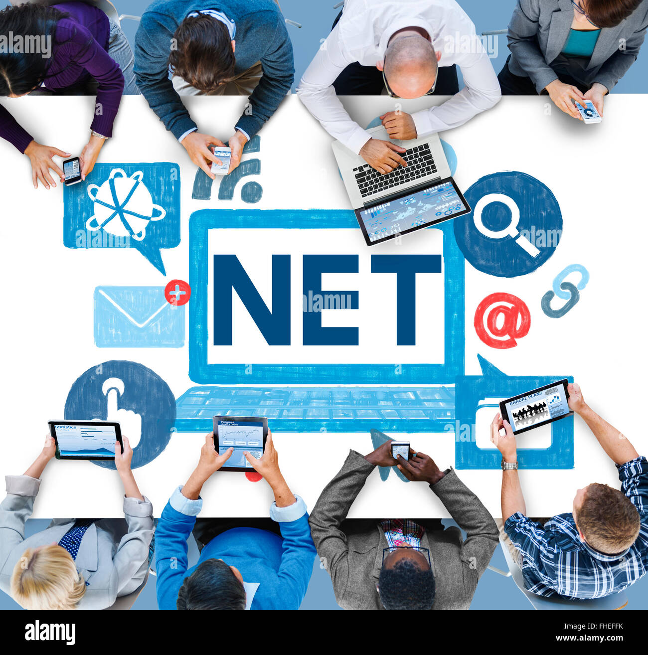 Net Weight Network Online Internet Concept Stock Photo - Alamy