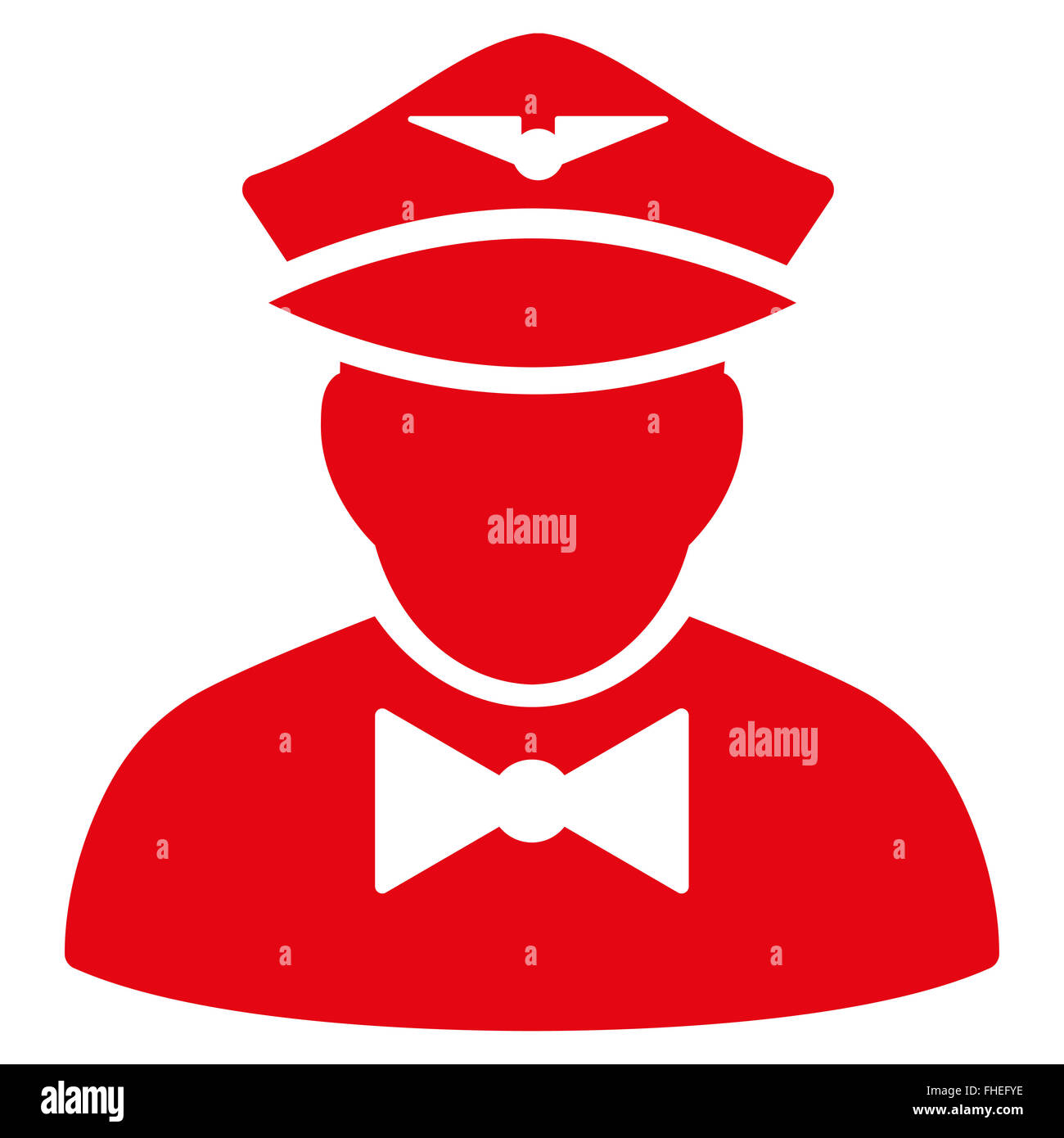 Male steward airplane Cut Out Stock Images & Pictures - Alamy