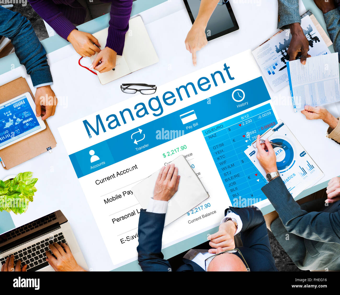 Management Supervising Strategy Leadership Dealing Concept Stock Photo ...