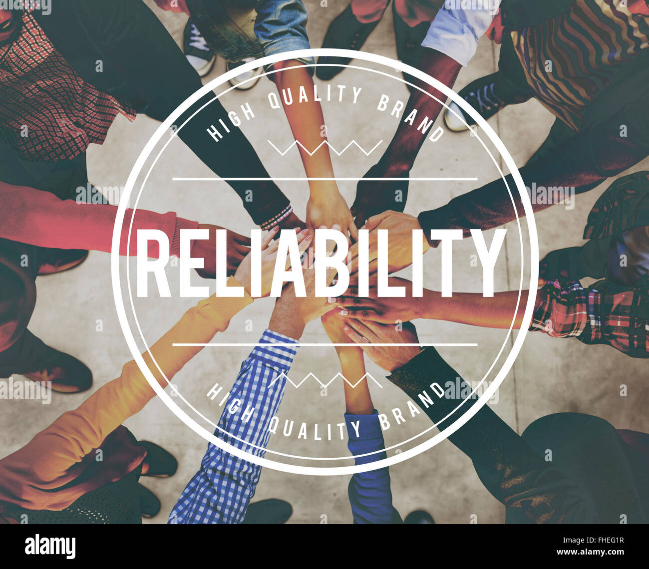 Reliability Accuracy Network Network Computer Concept Stock Photo - Alamy