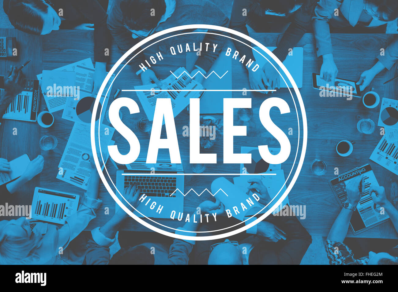 Sales Income Profit Selling Commerce Revenue Sell Concept Stock Photo ...