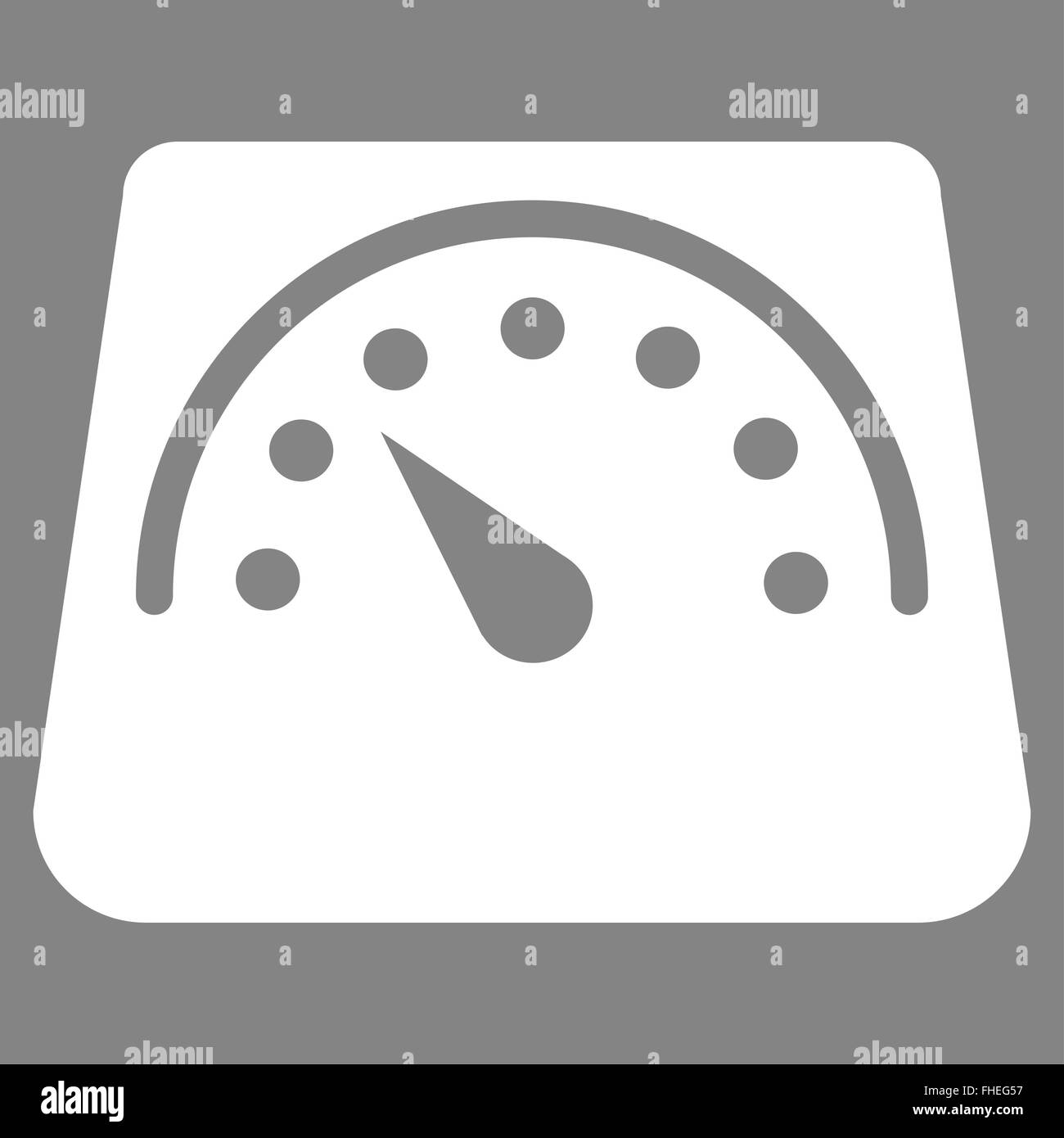 Weight Meter Vector Icon Stock Photo - Alamy