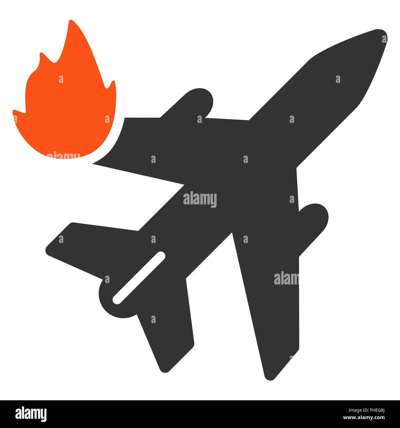 Plane fire damage Cut Out Stock Images & Pictures - Alamy
