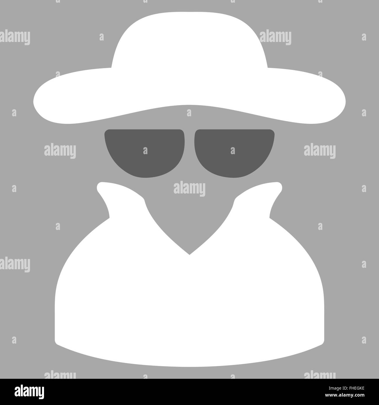 Spy icon from Business Bicolor Set Stock Photo - Alamy