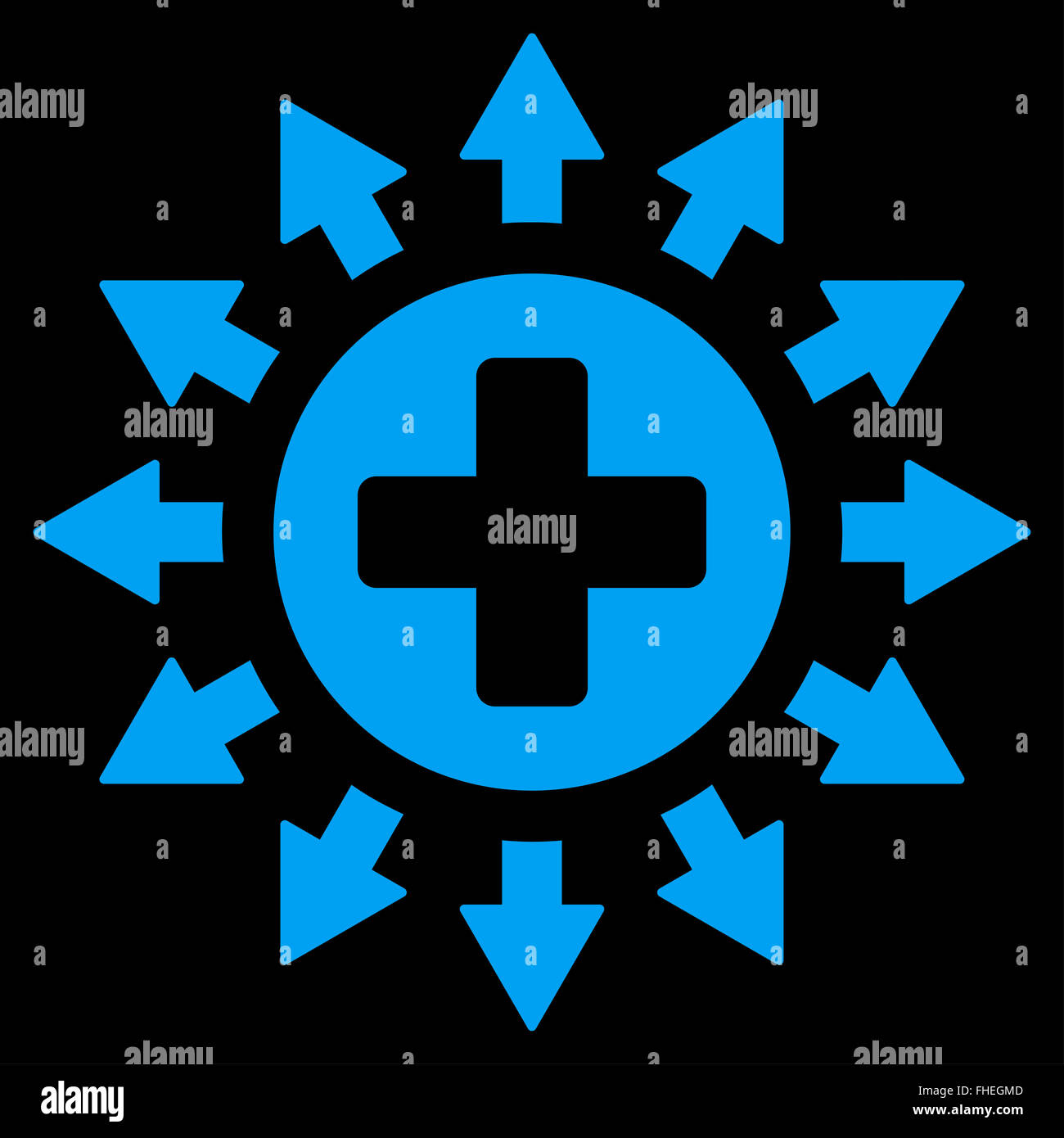 Pharmacy Distribution Icon Stock Photo - Alamy