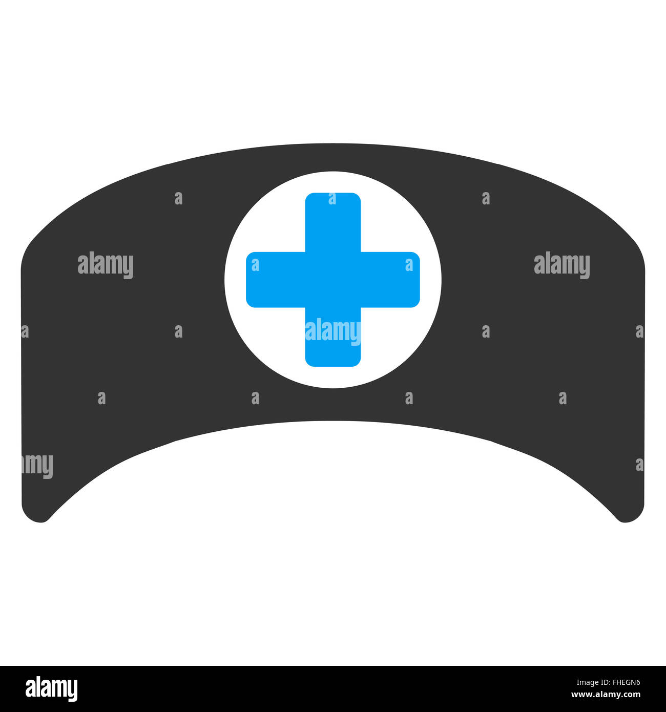 Doctor Cap Icon Stock Photo - Alamy