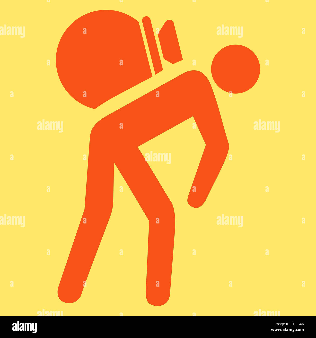 Porter icon from Business Bicolor Set Stock Photo - Alamy