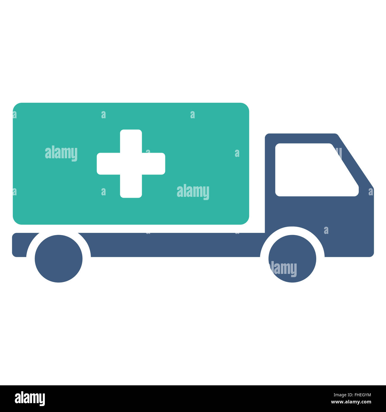 Medical Shipment Icon Stock Photo - Alamy