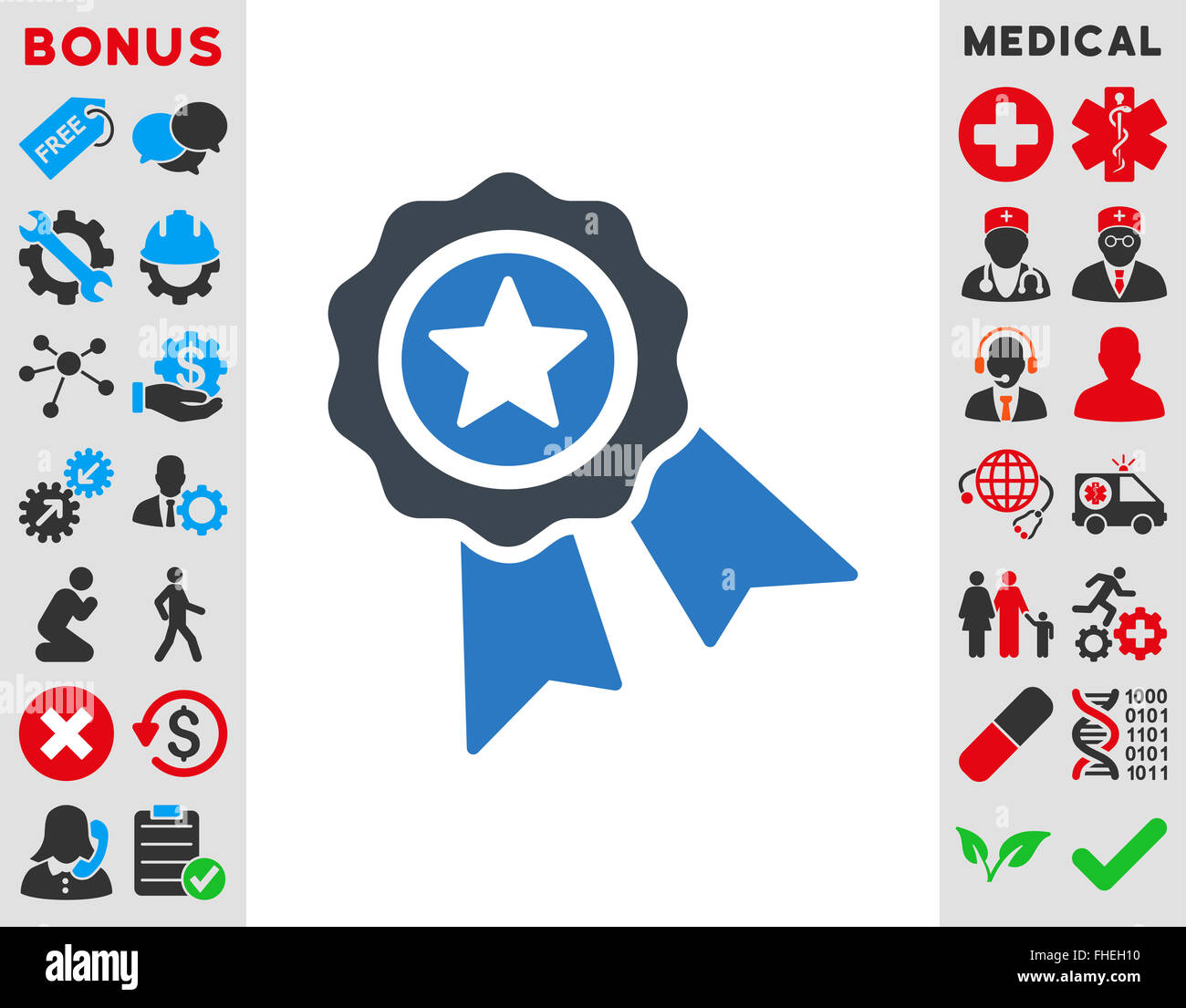 Quality Seal Icon Stock Photo - Alamy