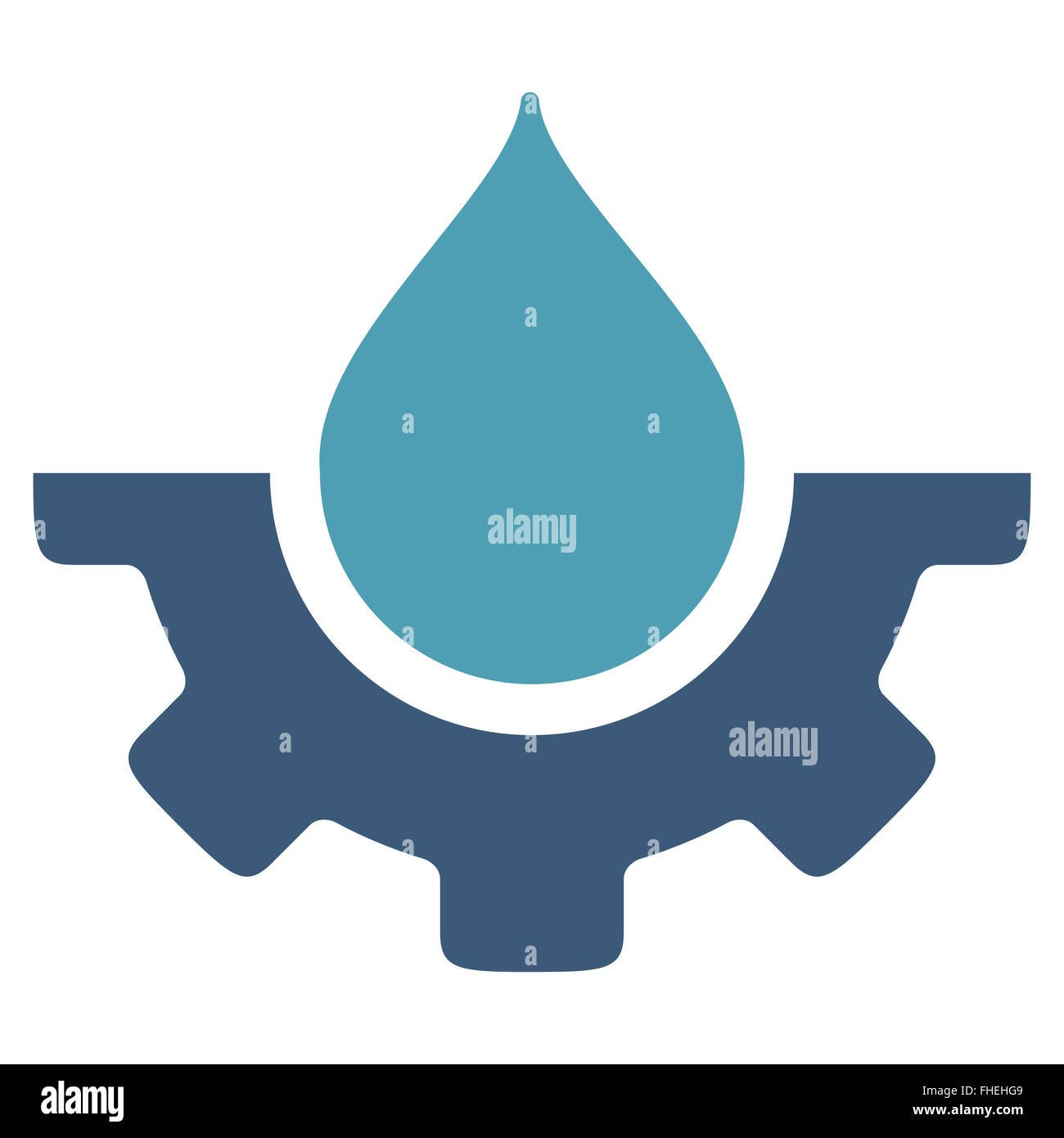 Water Service Icon Stock Photo - Alamy