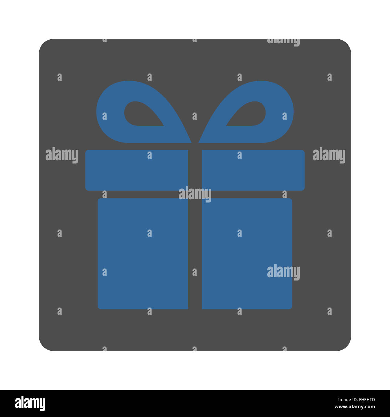 Present icon from Award Buttons OverColor Set Stock Photo - Alamy