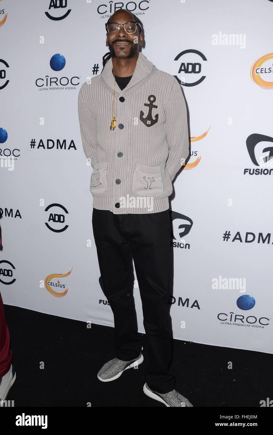 Hollywood, CA, USA. 24th Feb, 2016. Snoop Dogg. Arrivals for the first ...