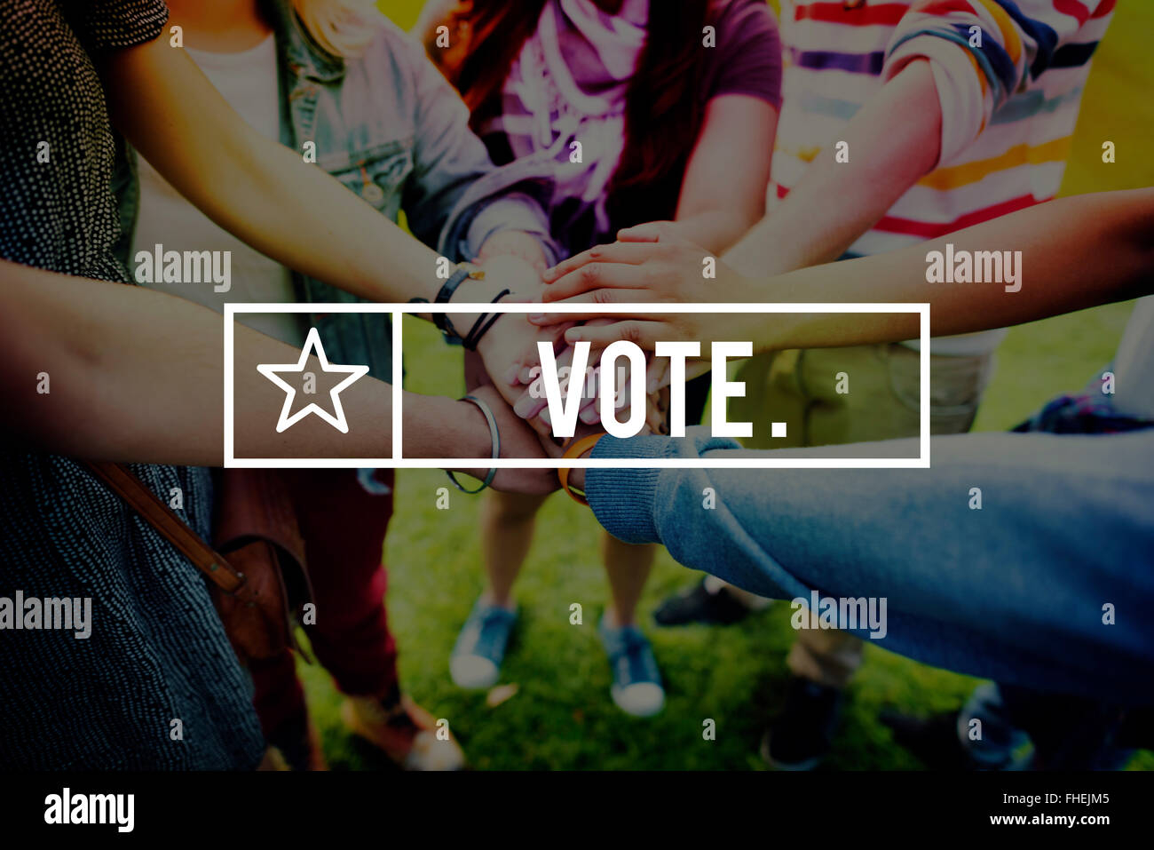 Vote Voter Choice Election Polling Voting Poll Concept Stock Photo - Alamy