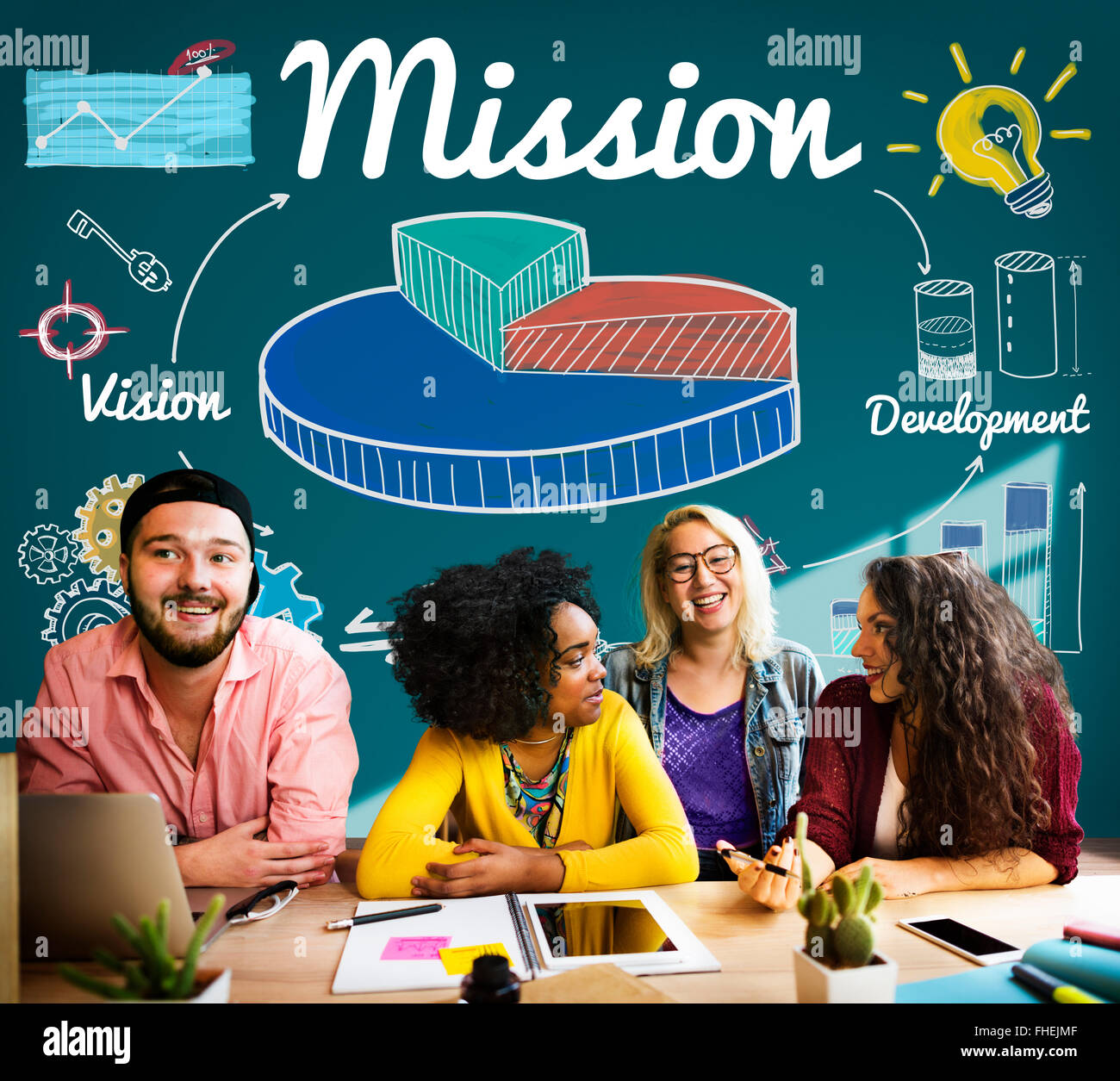Mission Target Aspirations Motivation Goals Concept Stock Photo - Alamy