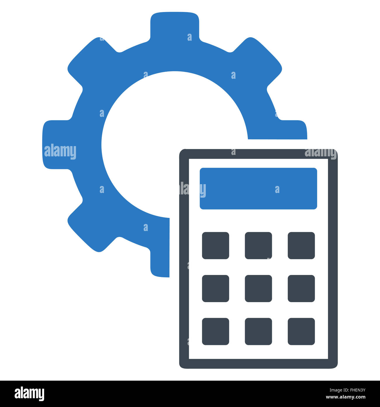 Engineering Calculations Icon Stock Photo - Alamy