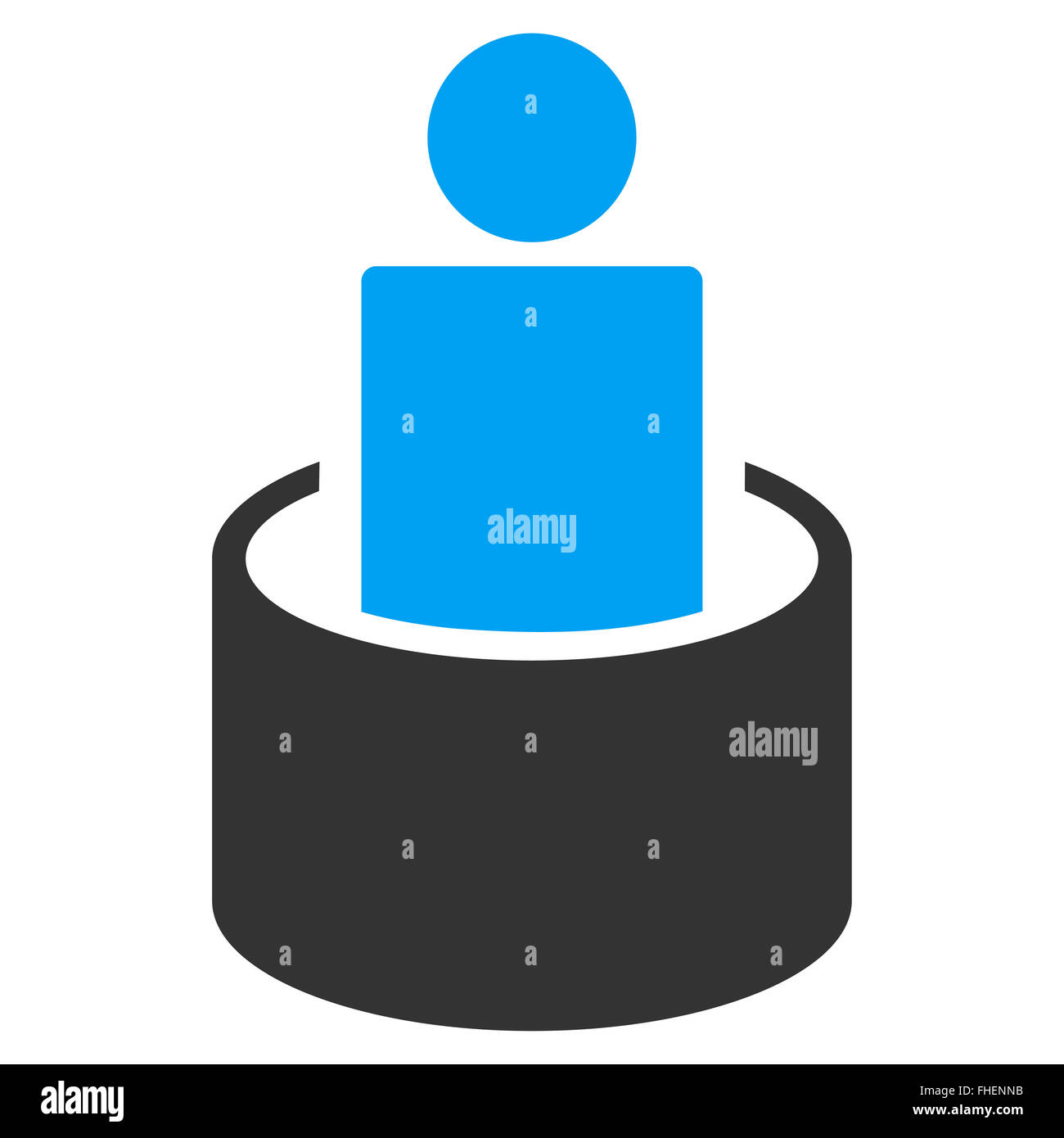 Patient Isolation Icon Stock Photo - Alamy