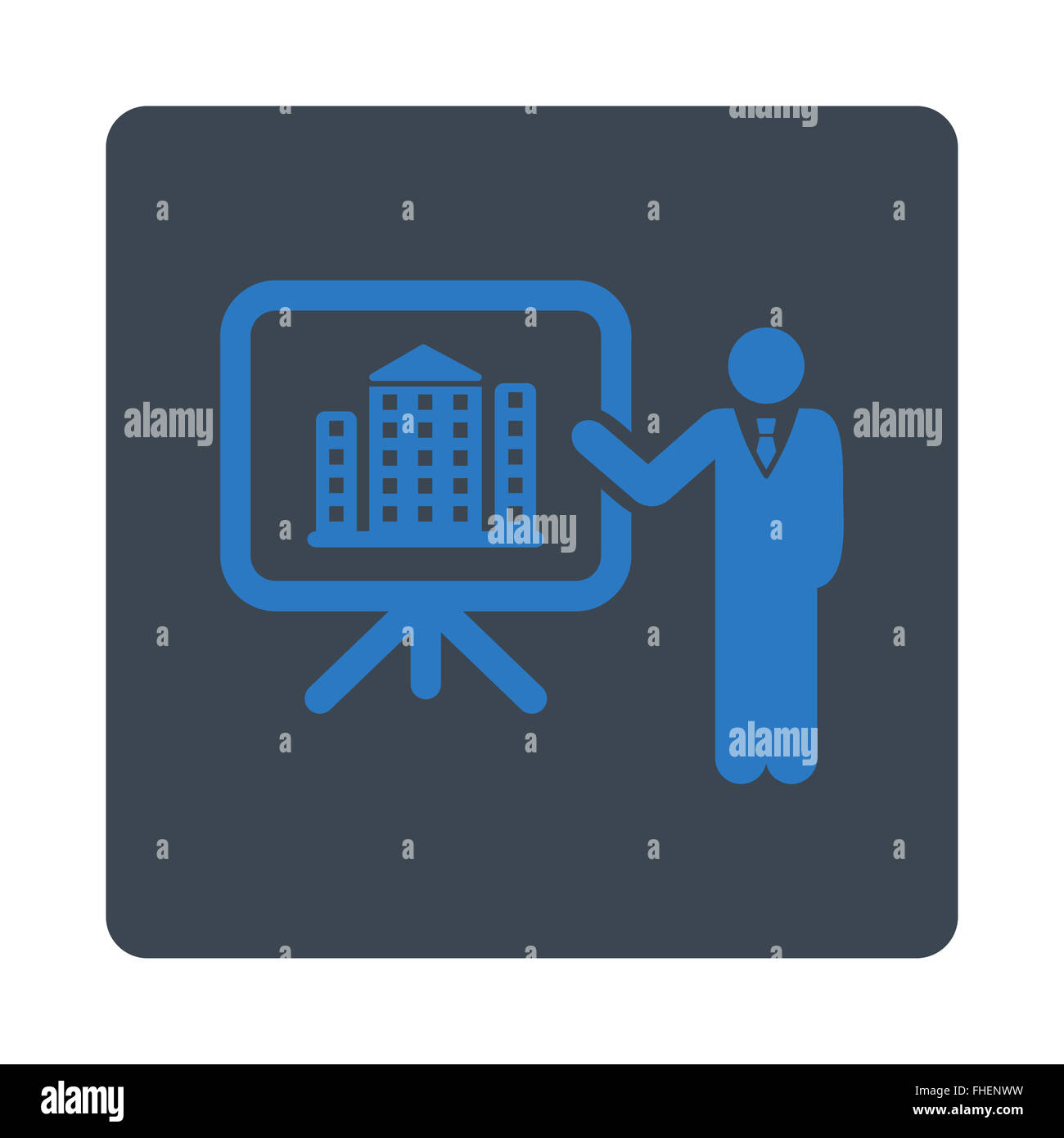 Home Project Icon Stock Photo - Alamy