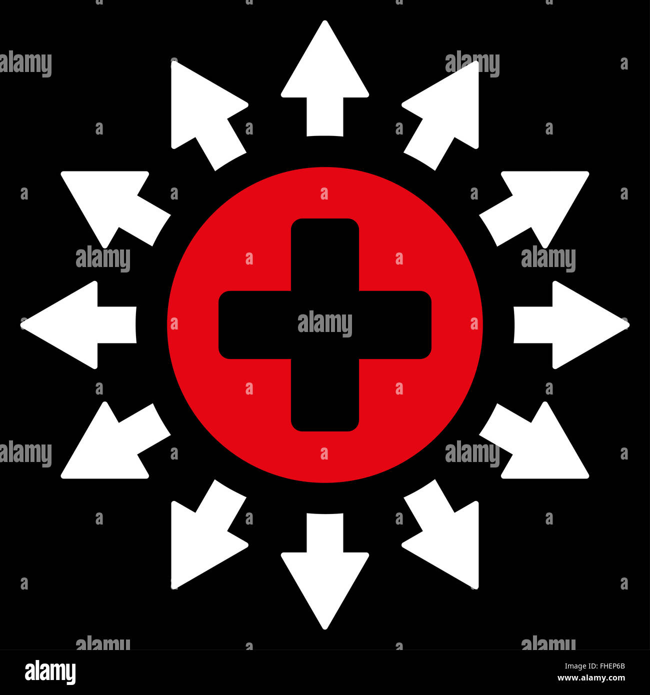 Pharmacy Distribution Icon Stock Photo - Alamy