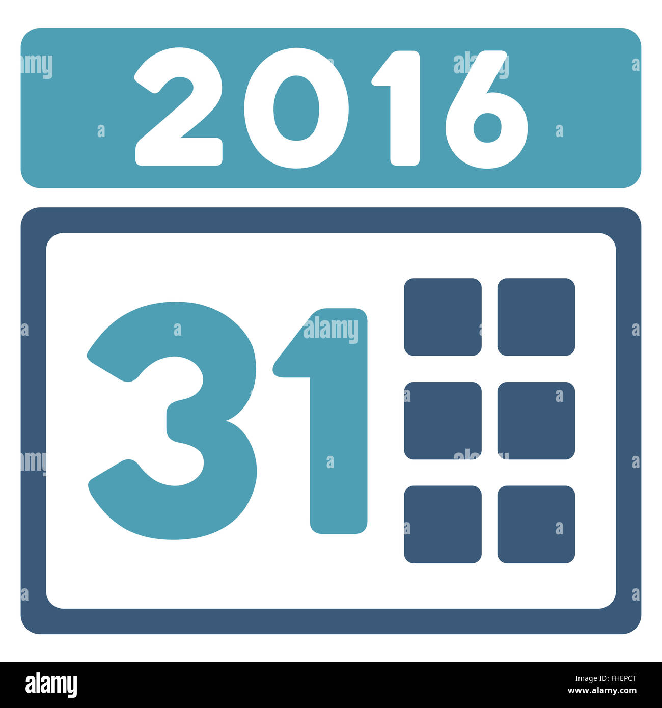 2016 Month Icon Stock Photo - Alamy
