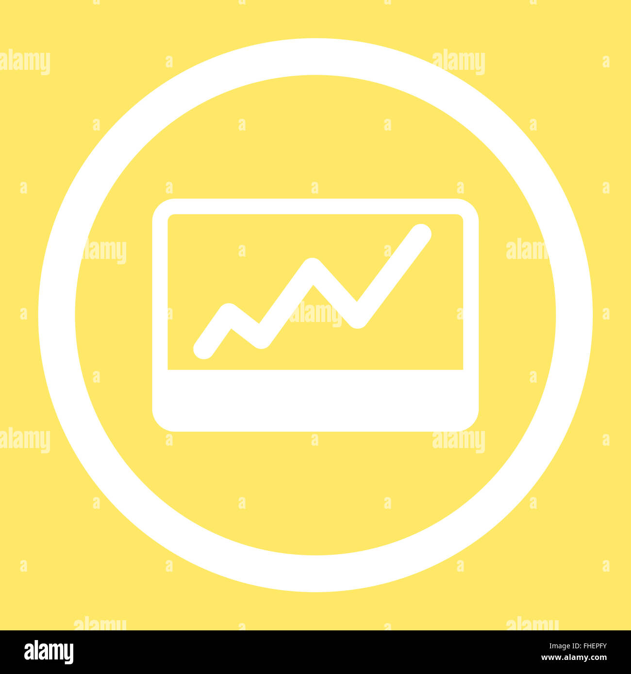 Stock Market icon Stock Photo - Alamy