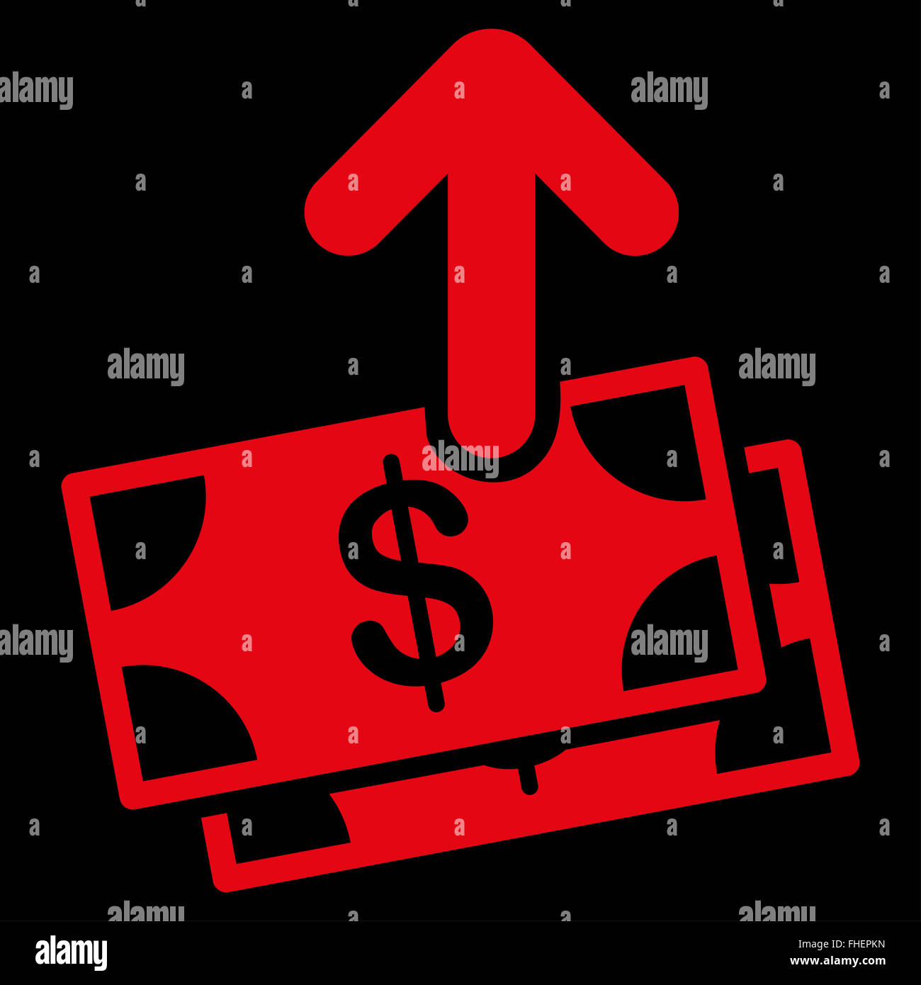 Spend Money Icon Stock Photo - Alamy