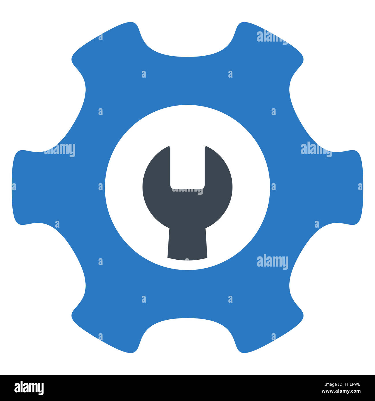 Service Tools Icon Stock Photo - Alamy