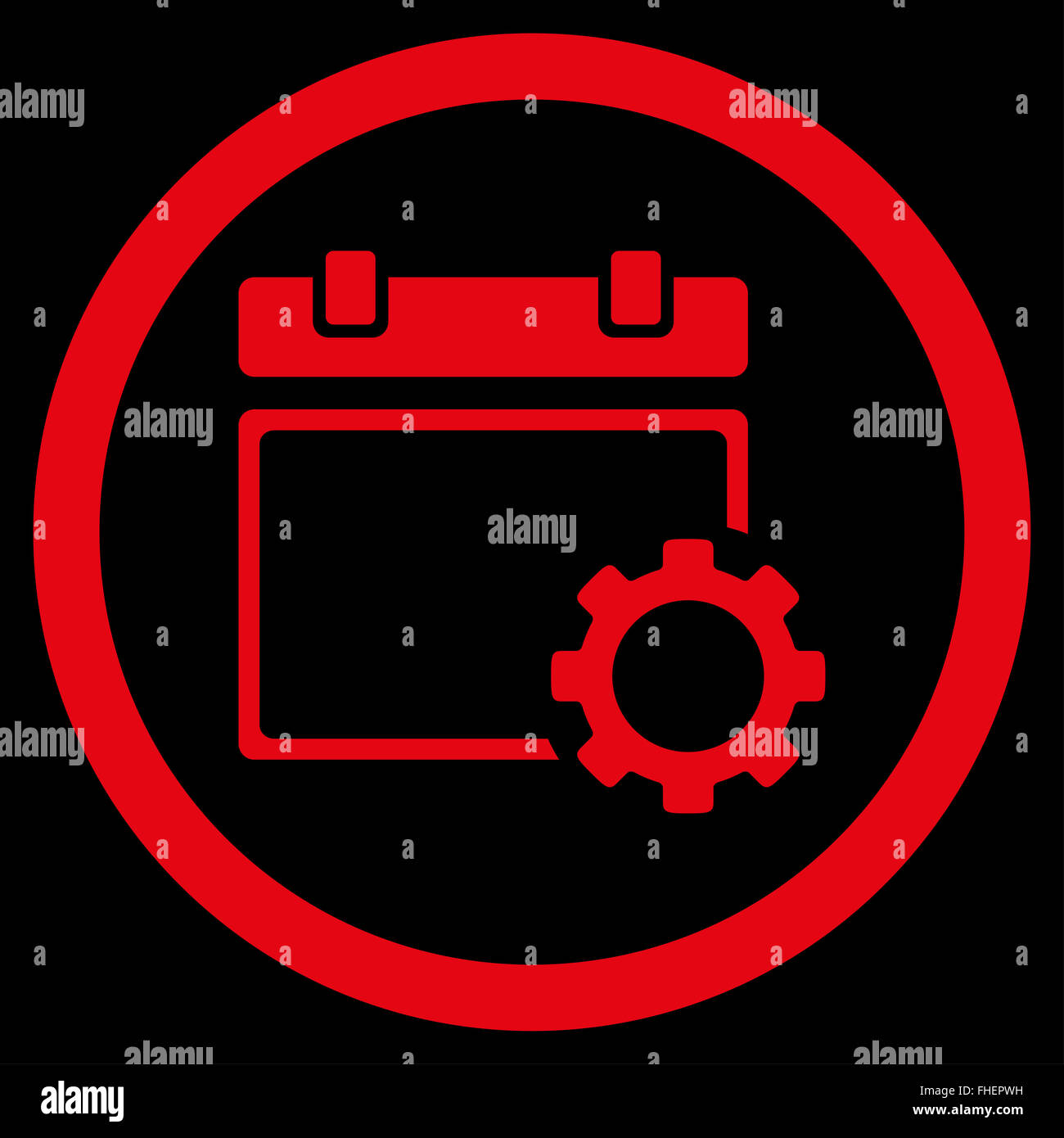 Binder Configuration Icon Stock Photo - Alamy