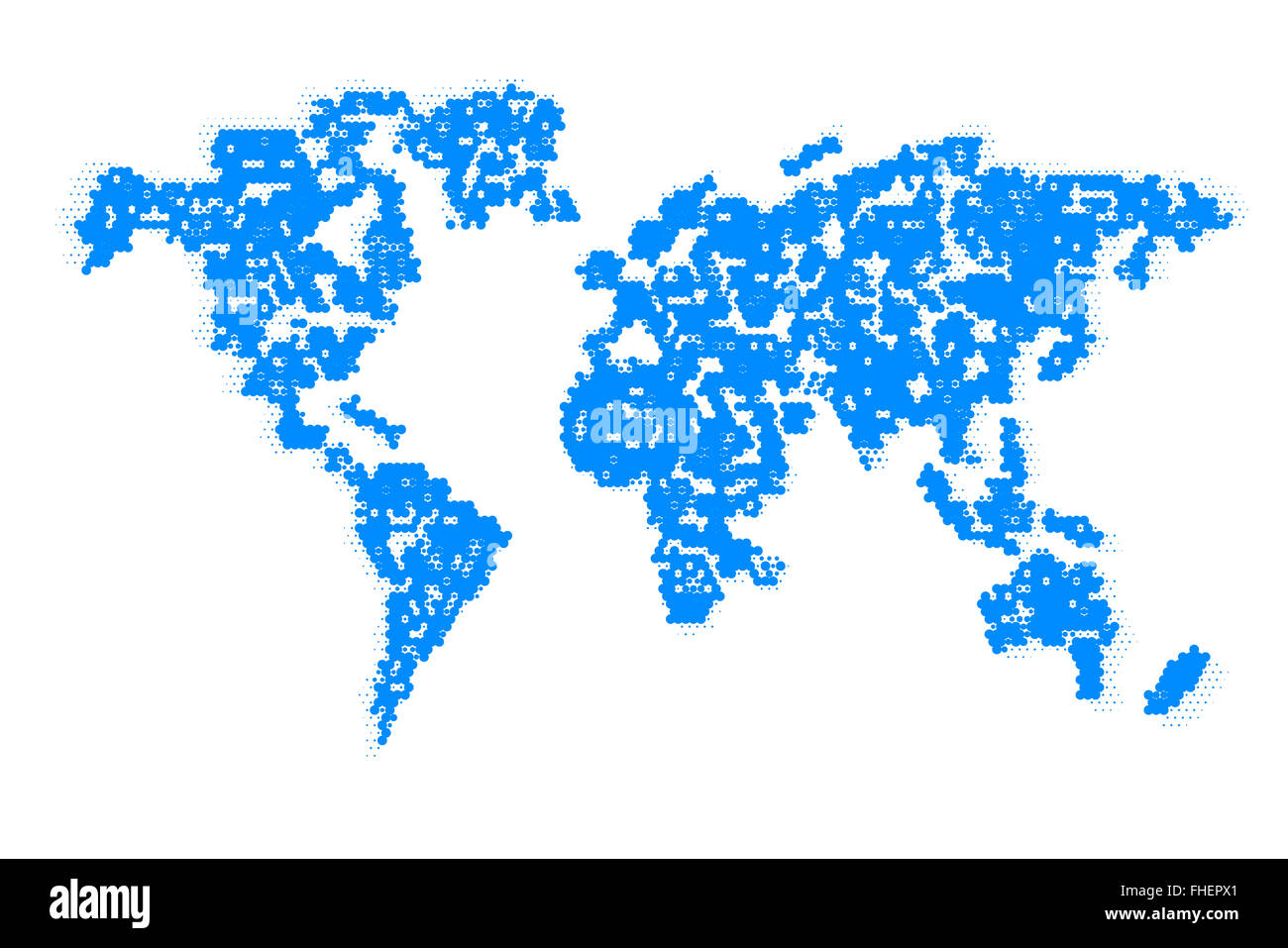 Map dots hi-res stock photography and images - Alamy