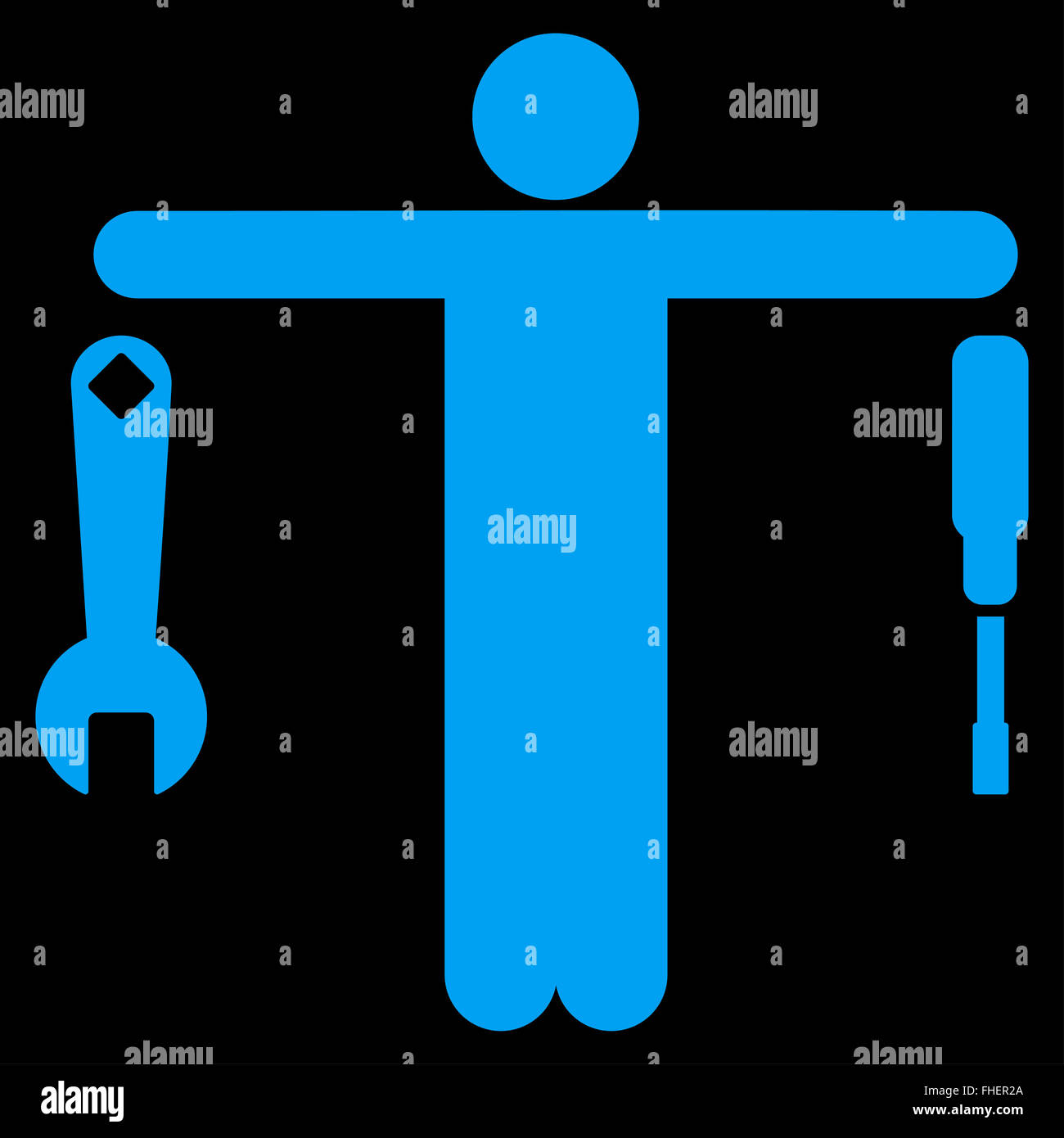 Compare Tools Icon Stock Photo - Alamy