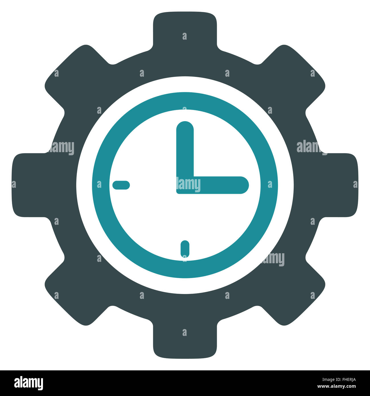 Time Setup Icon Stock Photo - Alamy