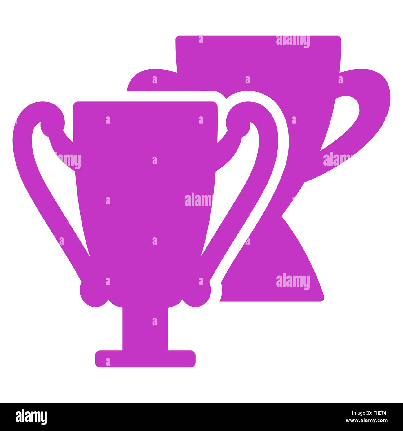 Trophy cups icon from Competition amp; Success Bicolor Icon Set Stock ...
