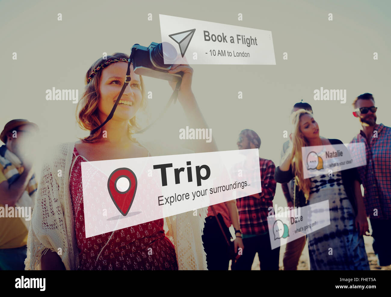 Trip Vacation Holiday Adventure Travel Exploration Concept Stock Photo ...
