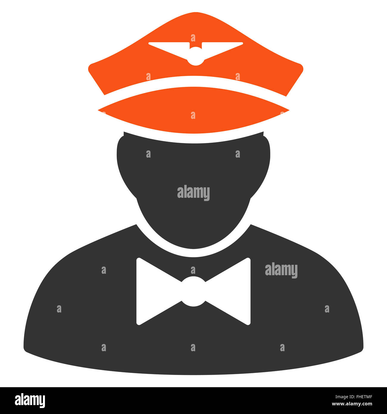 Male steward airplane Cut Out Stock Images & Pictures - Alamy