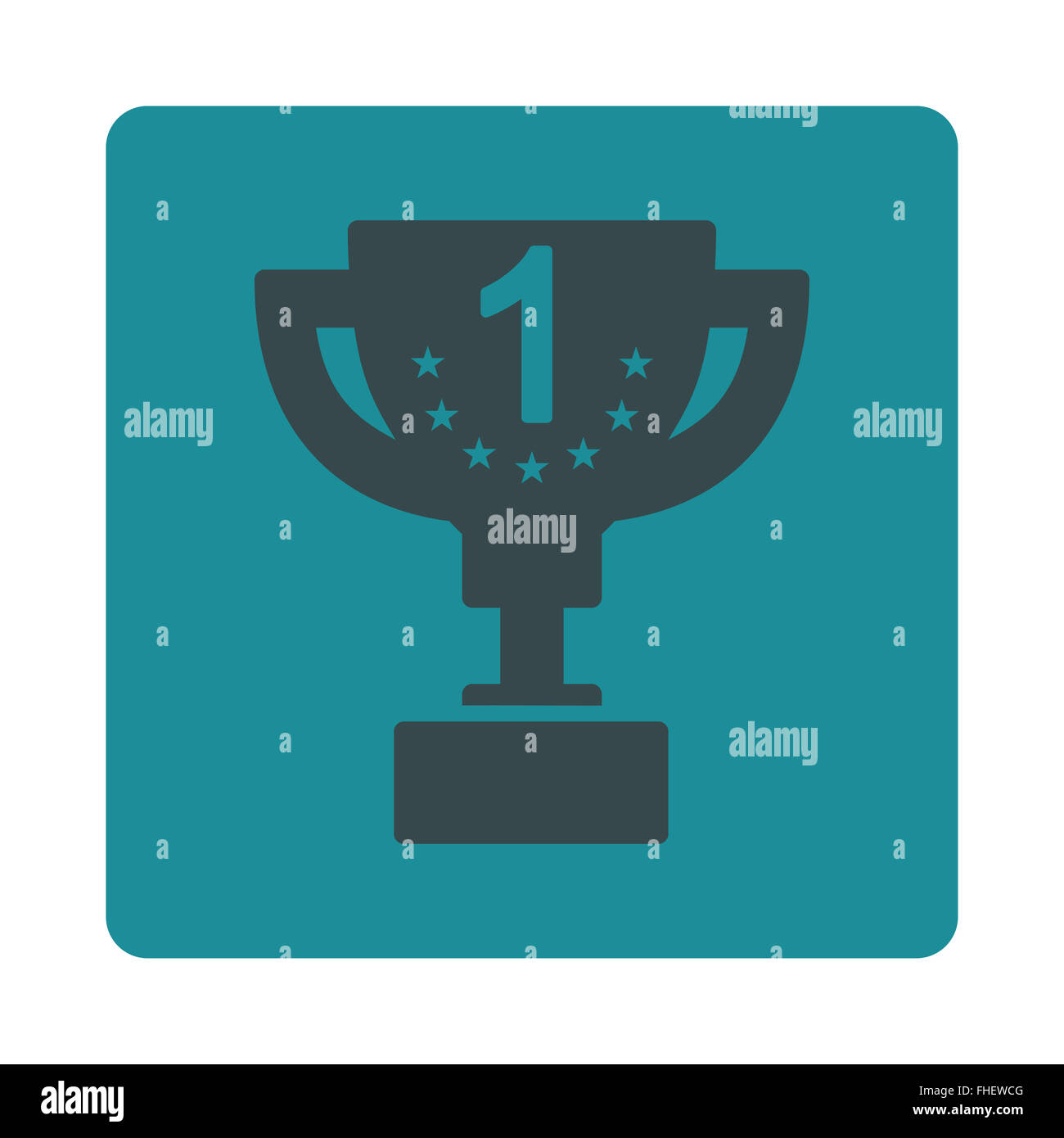 First prize icon from Award Buttons OverColor Set Stock Photo - Alamy