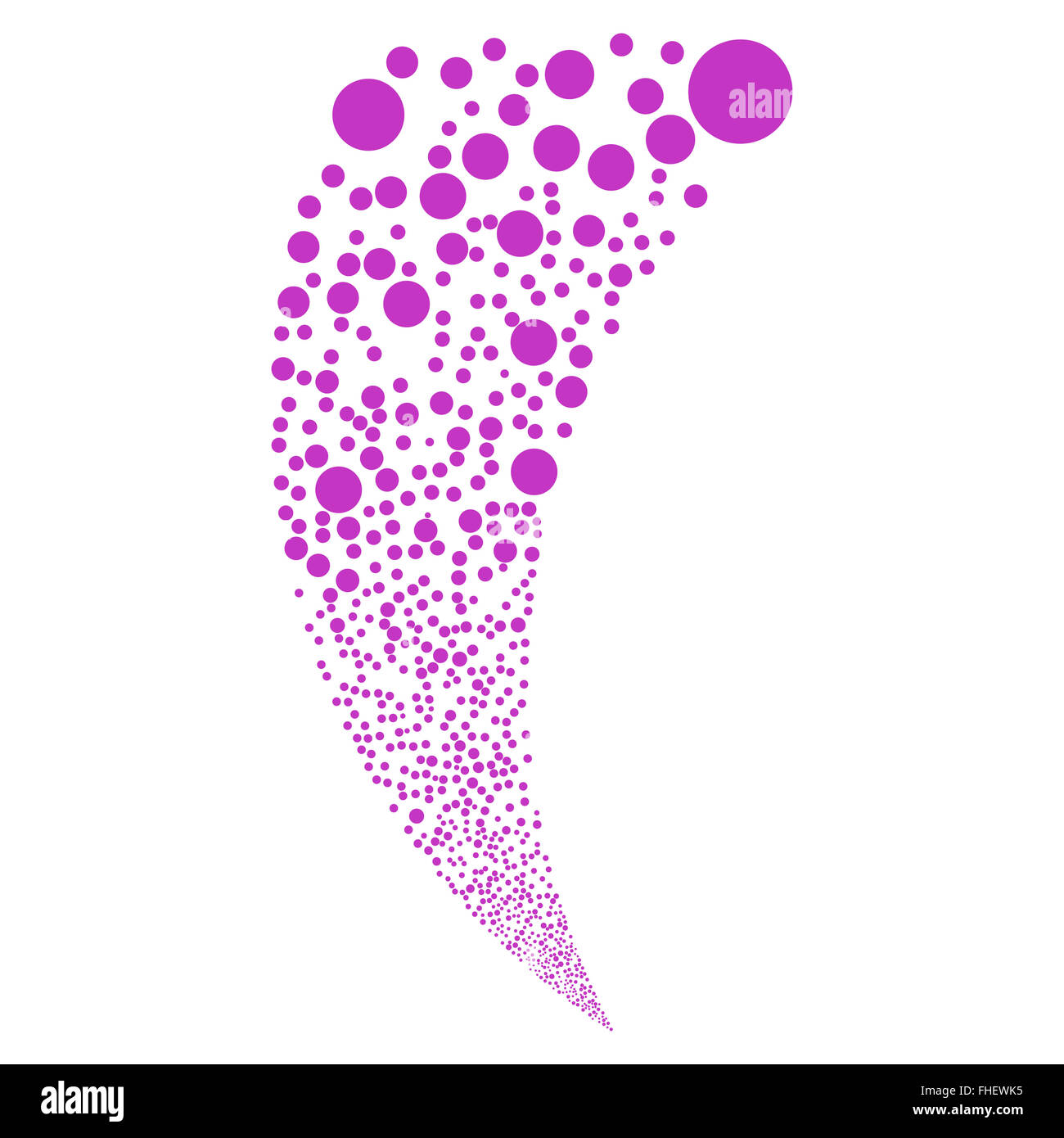 Random Bubble Stream Stock Photo - Alamy