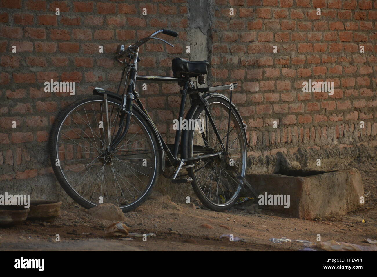 Old indian bicycle hi-res stock photography and images - Alamy