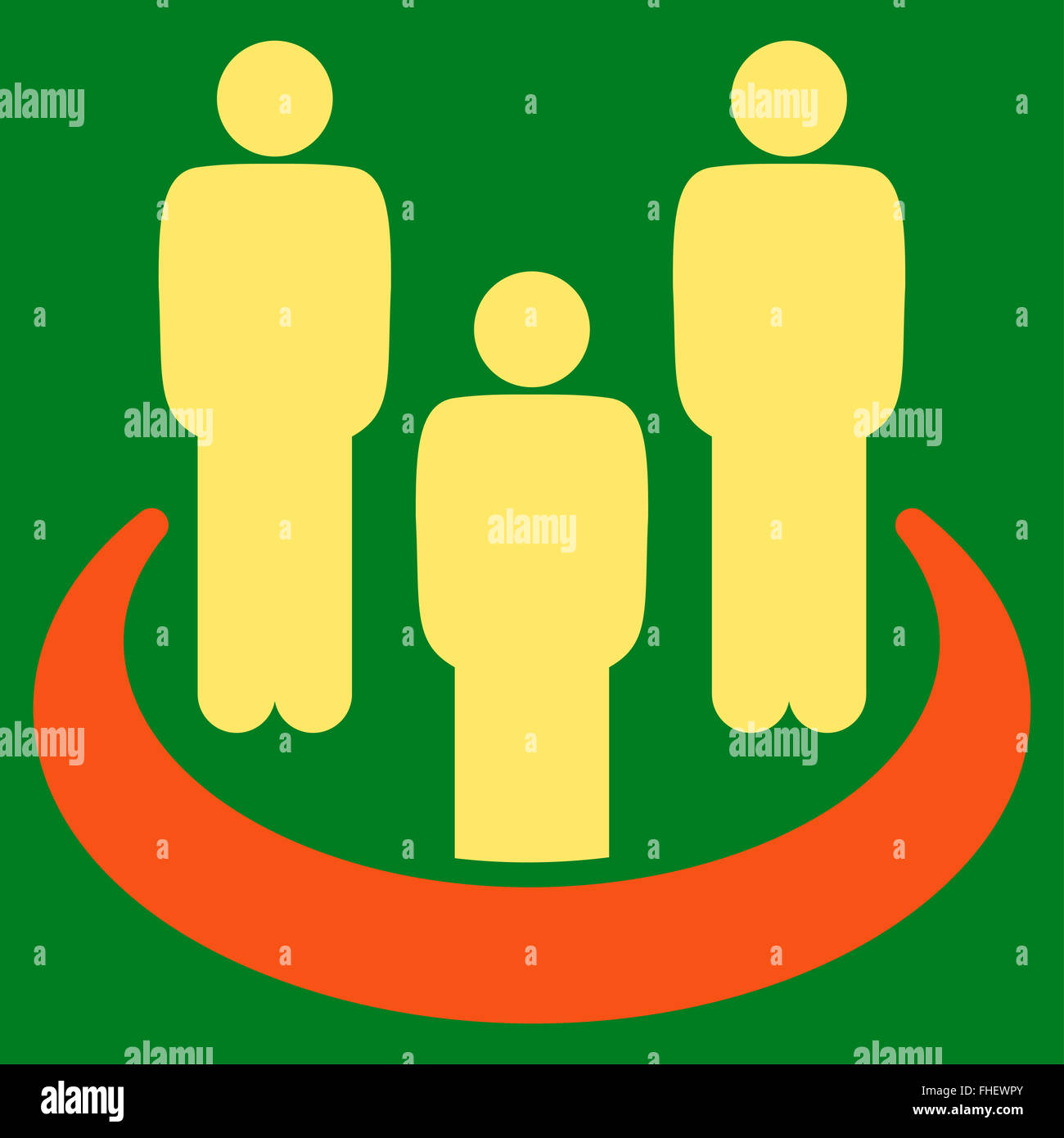 Social Group icon Stock Photo - Alamy