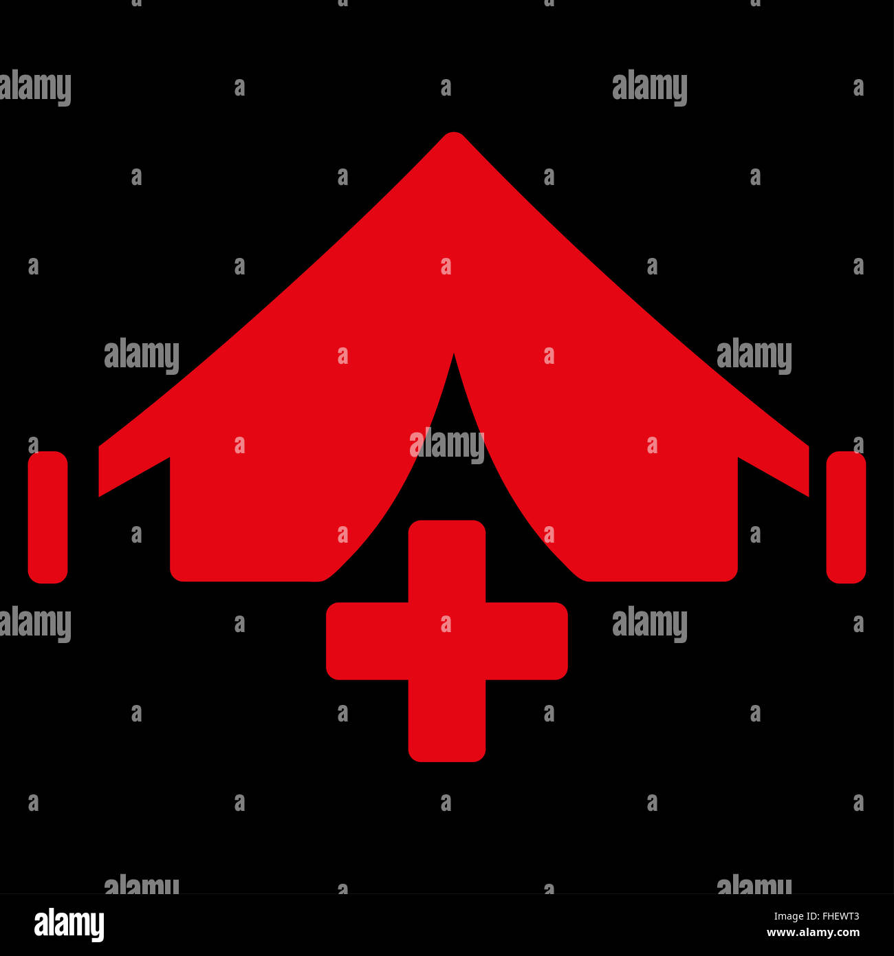 Filed Hospital Icon Stock Photo - Alamy