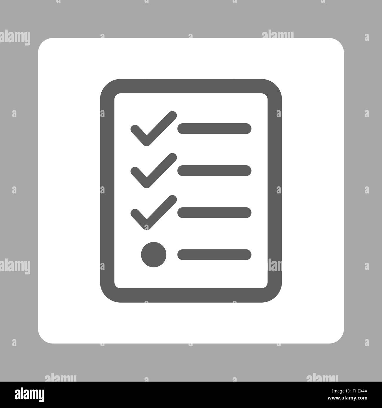 Square checkbox Black and White Stock Photos & Images - Alamy