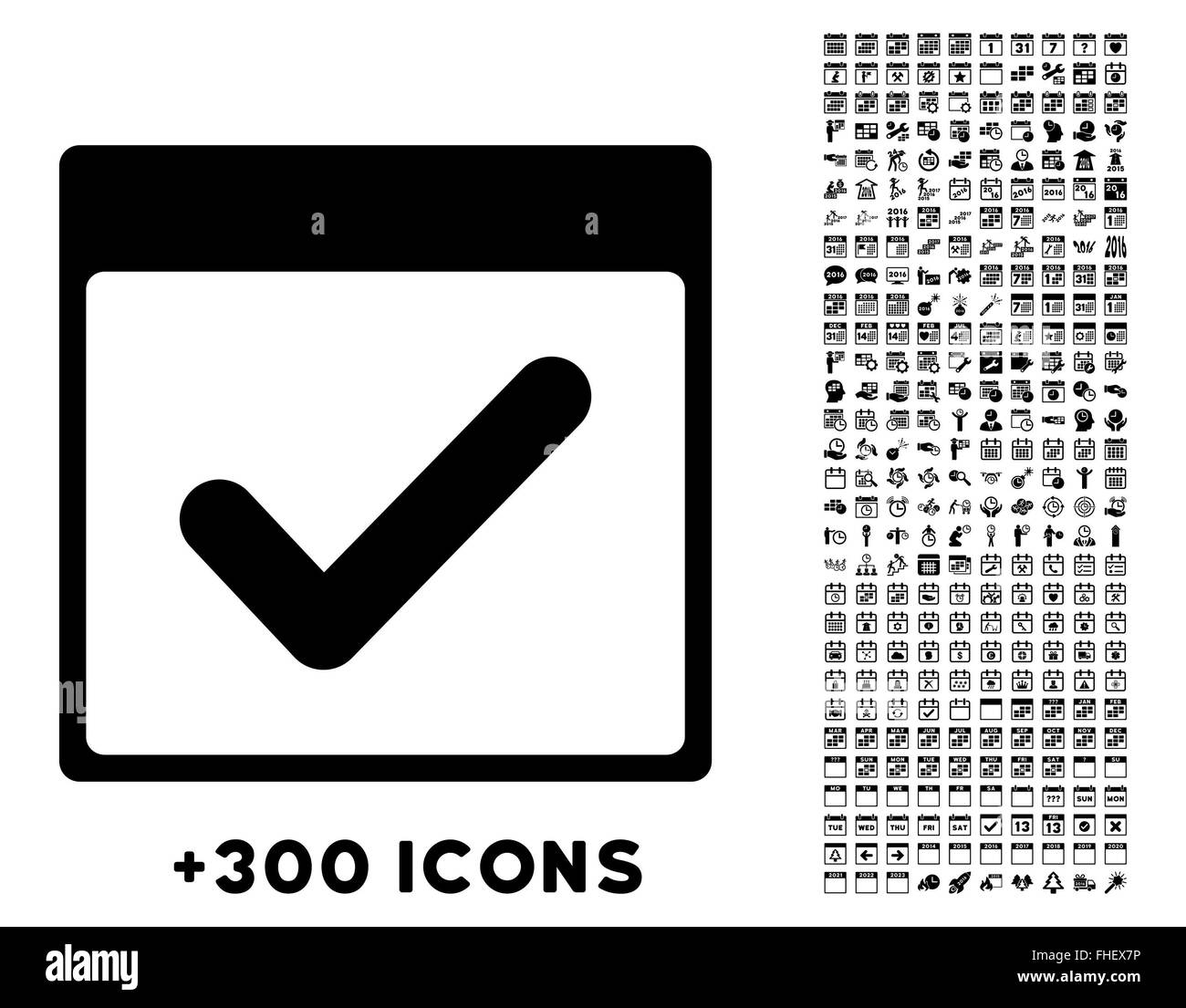 Valid Day Icon Stock Photo - Alamy