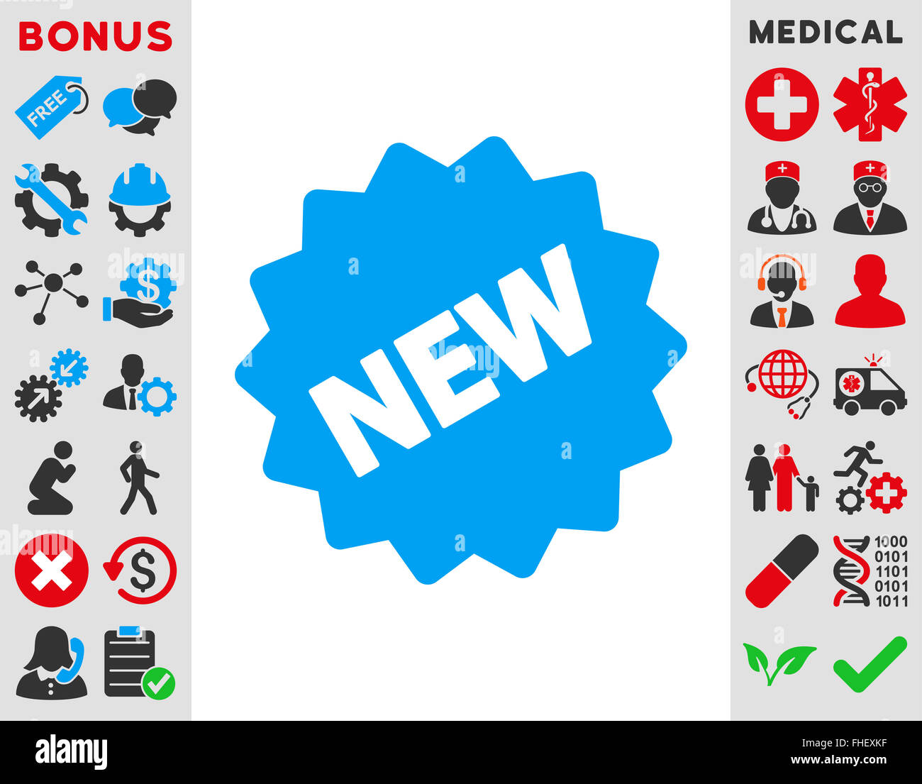 New Tag Icon Stock Photo - Alamy